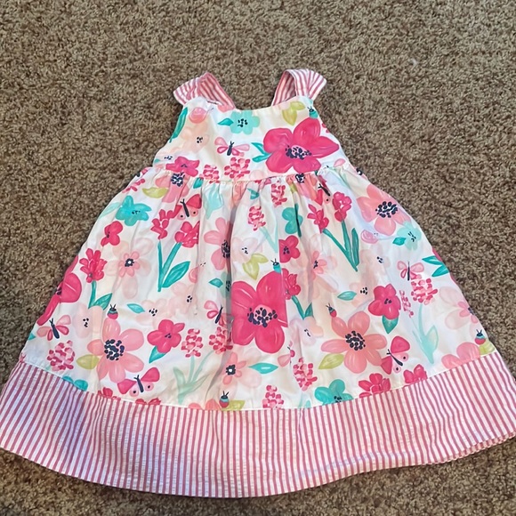 Gymboree | Dresses | Gymboree Baby Girl Pink And Floral 824 Month Dress ...